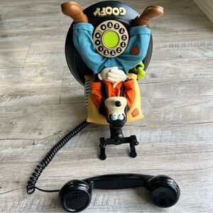 Disney | Other | Vintage Disney Goofy Animated Talking Collectors Phone ...